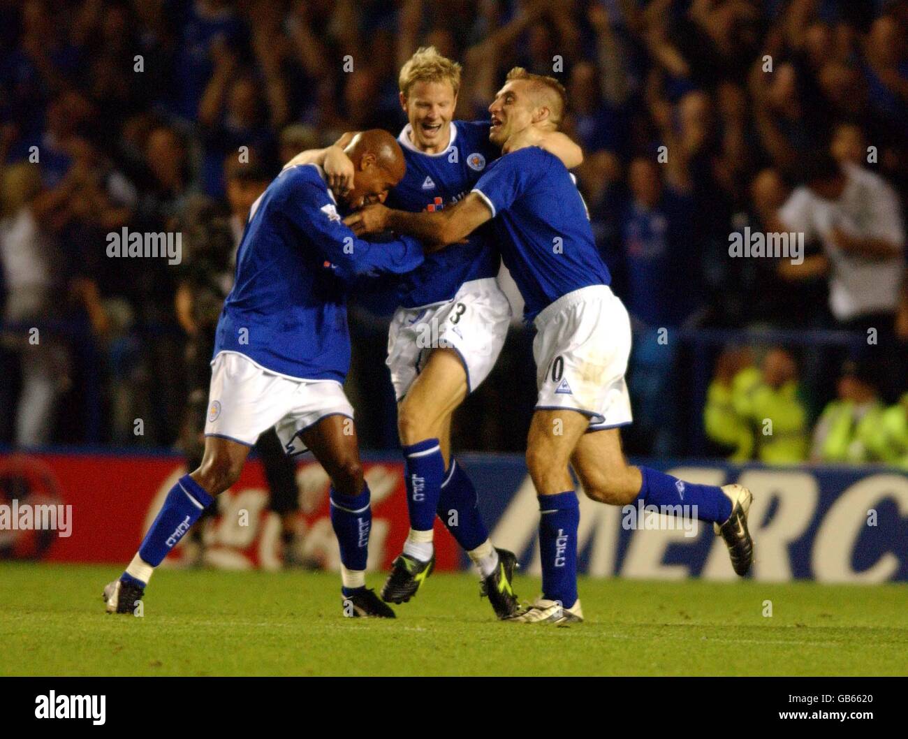 Leicester citys jordan stewart hi-res stock photography and images - Alamy
