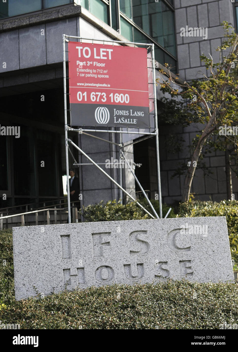 Offices to let inside the Irish Financial Services centre in Dublin ...