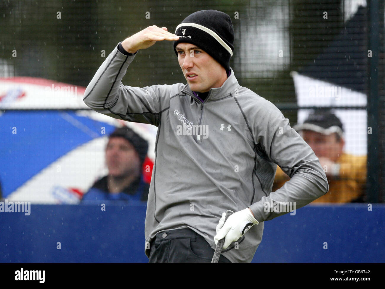 England's Ross Fisher on the 16th during the Alfred Dunhill Links ...