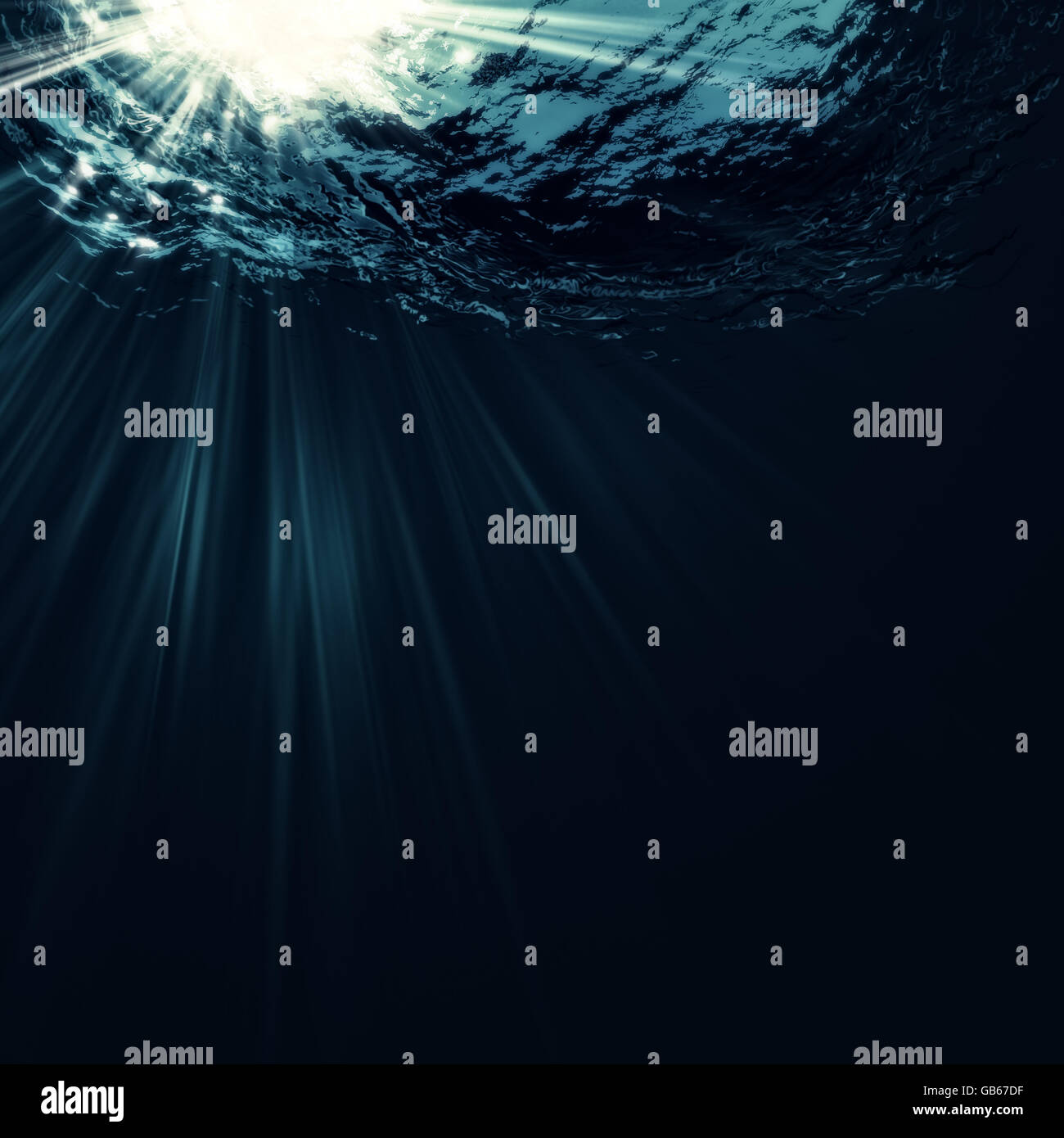 Deep Blue Sea, abstract marine backgrounds for your design Stock Photo ...