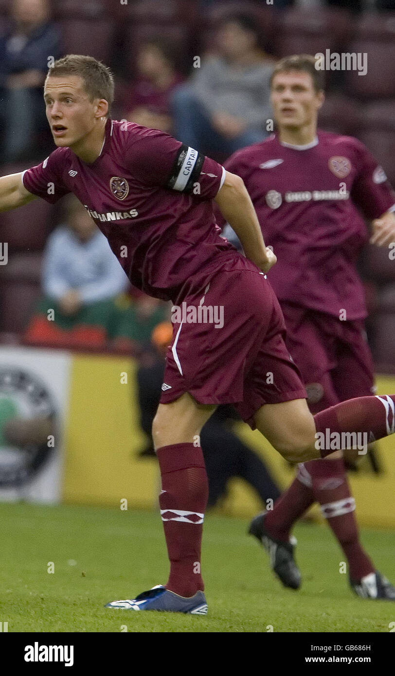 Hearts Christophe Berra during the Clydesdale Bank Scottish Premier ...