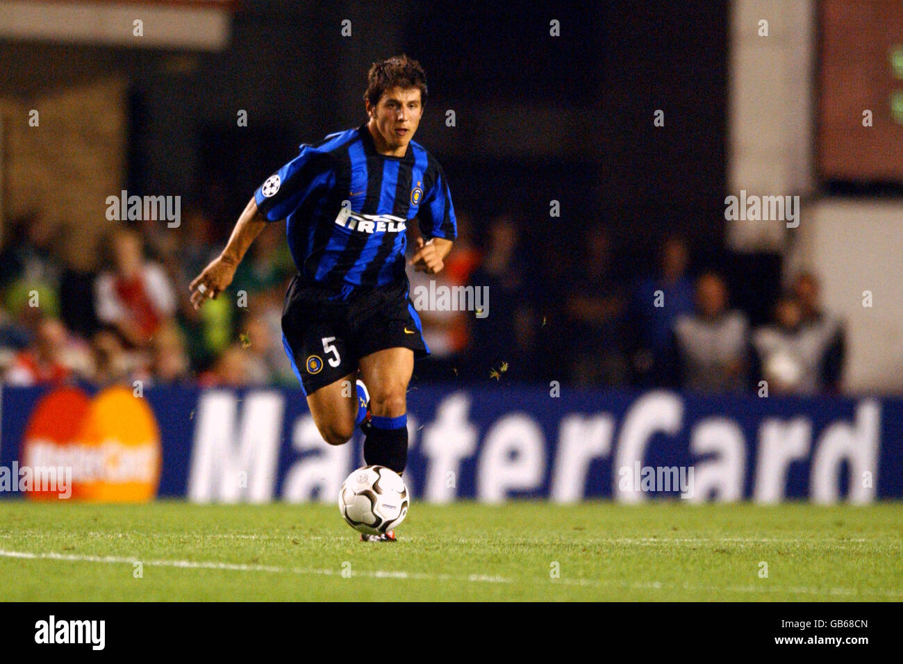 Soccer - UEFA Champions League - Group B - Arsenal v Inter Milan Stock ...