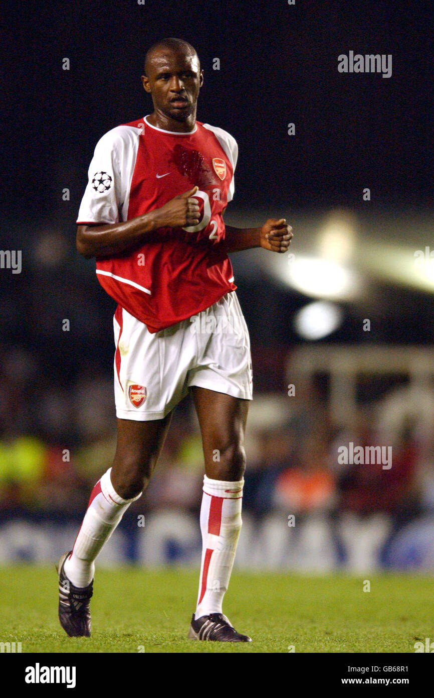 Soccer - UEFA Champions League - Group B - Arsenal v Inter Milan Stock ...