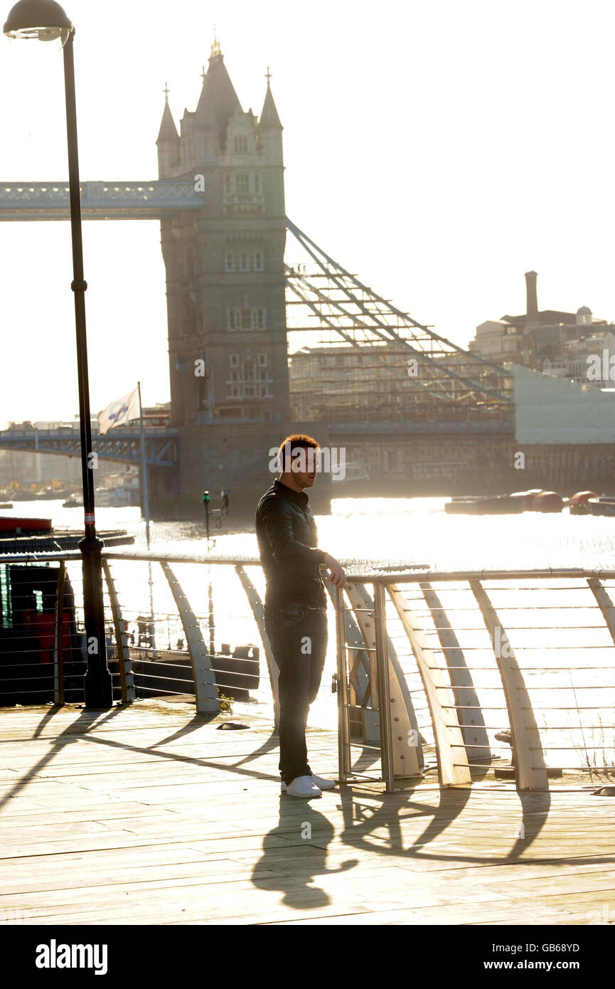Danny Dyer pictured shooting the first scenes on the film set of new ...