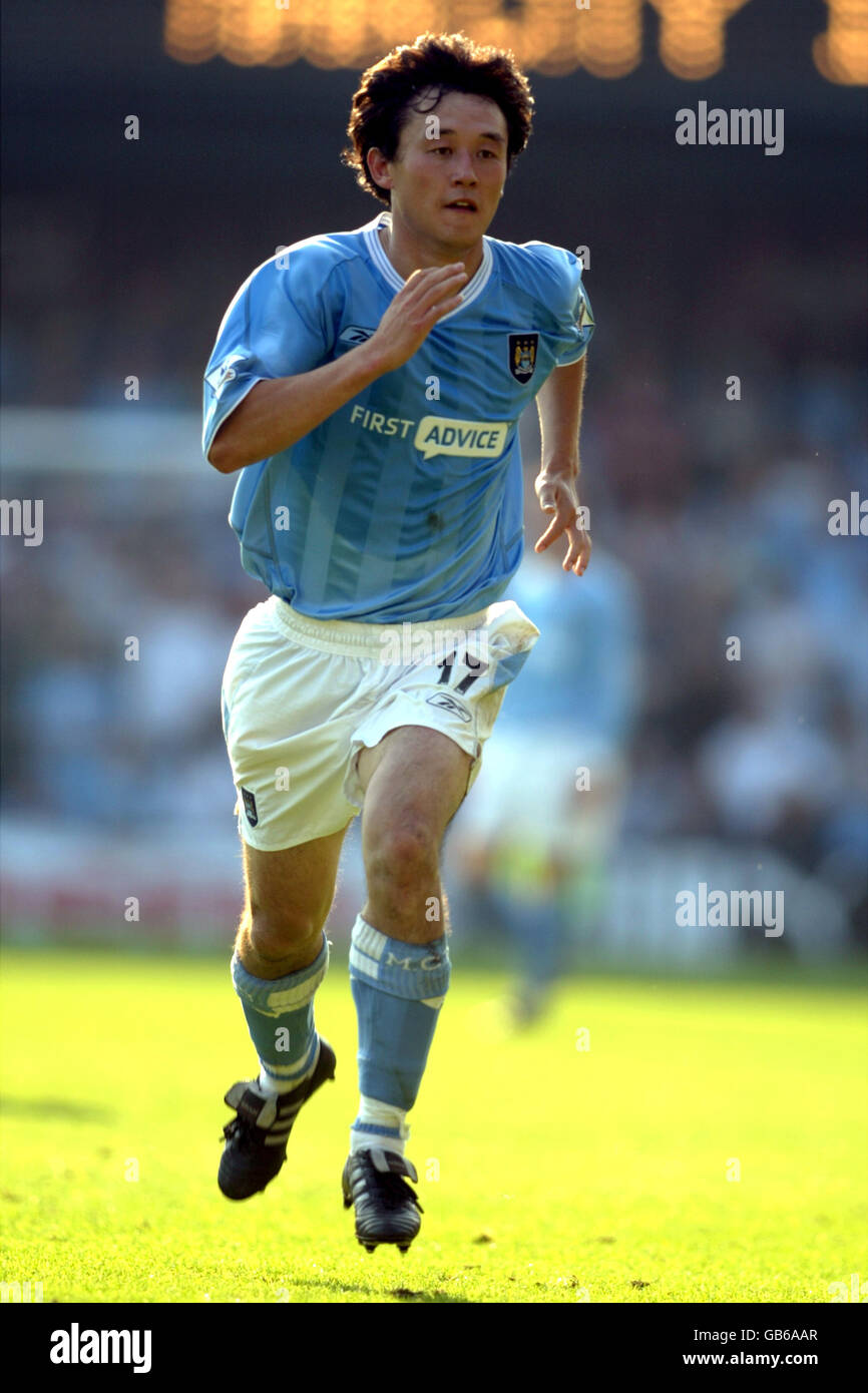 Sun jihai manchester city hi-res stock photography and images - Alamy