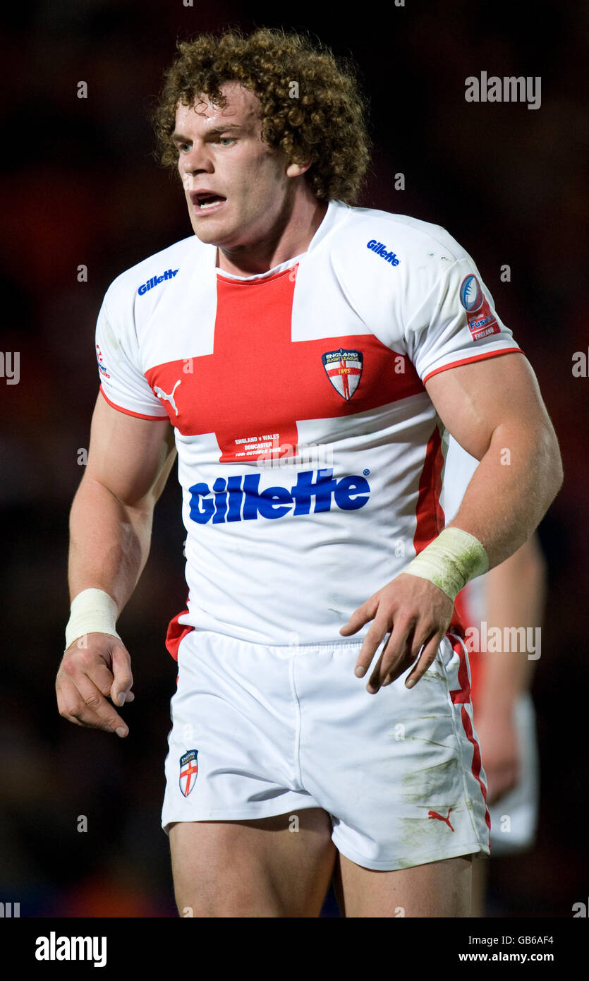 Jamie langley during the gillette fusion international at keepmoat ...