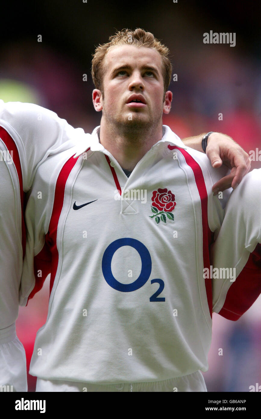 Rugby Union - International Match - Wales v England. James Simpson ...