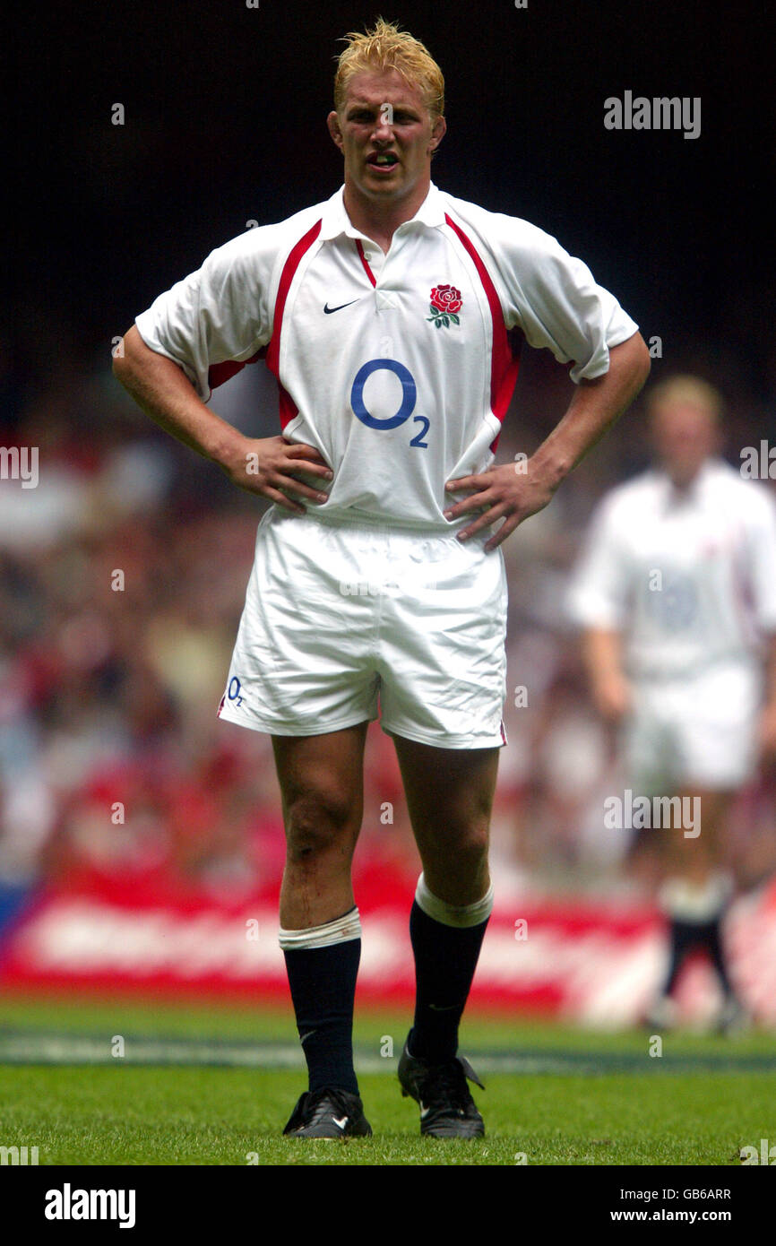 Rugby Union - International Match - Wales v England. Lewis Moody ...