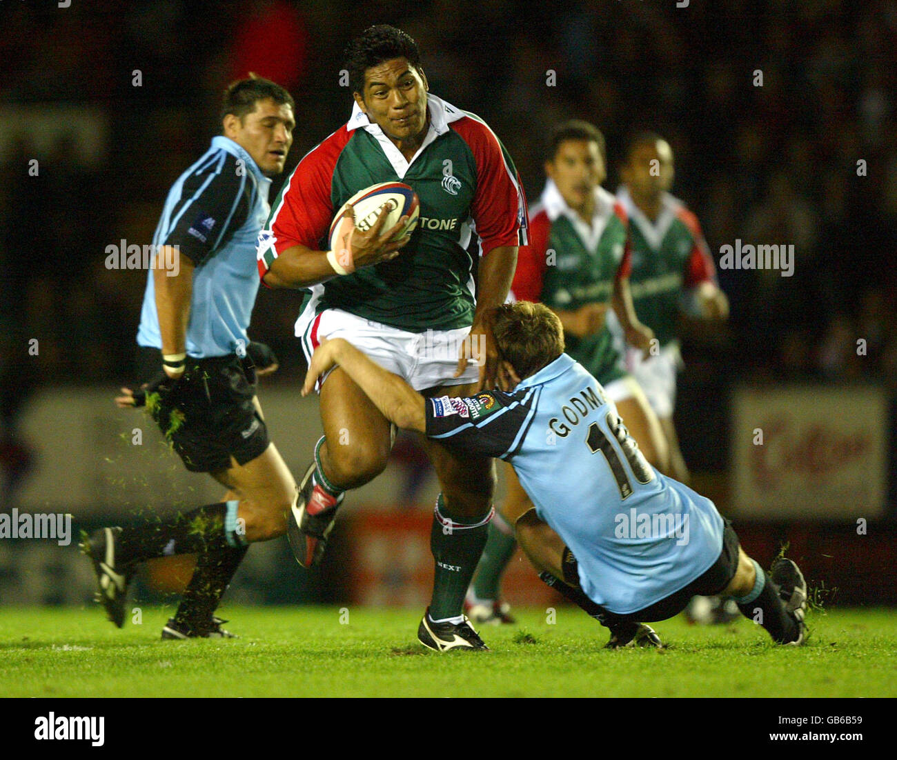 Newcastle falcons v leicester tigers hi-res stock photography and ...