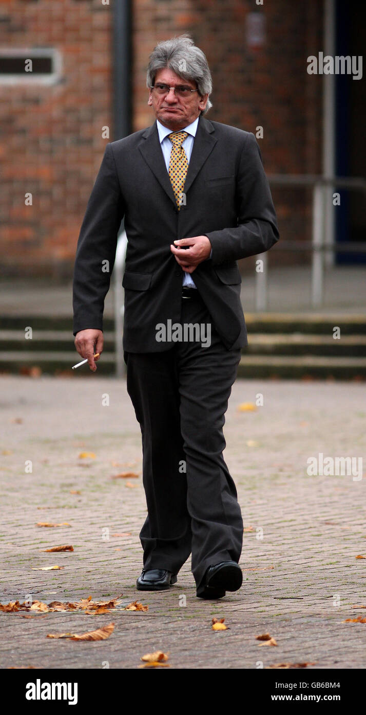 David Farmbrough, 52, from Driffield, East Yorkshire, leaves Norwich ...