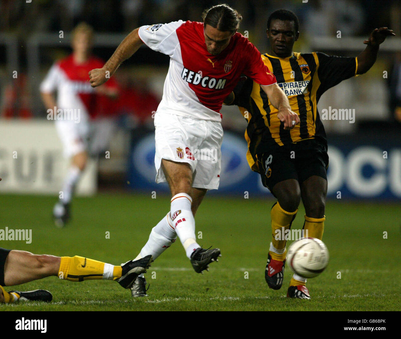 Soccer - UEFA Champions League - Group C - Monaco v AEK Athens Stock ...