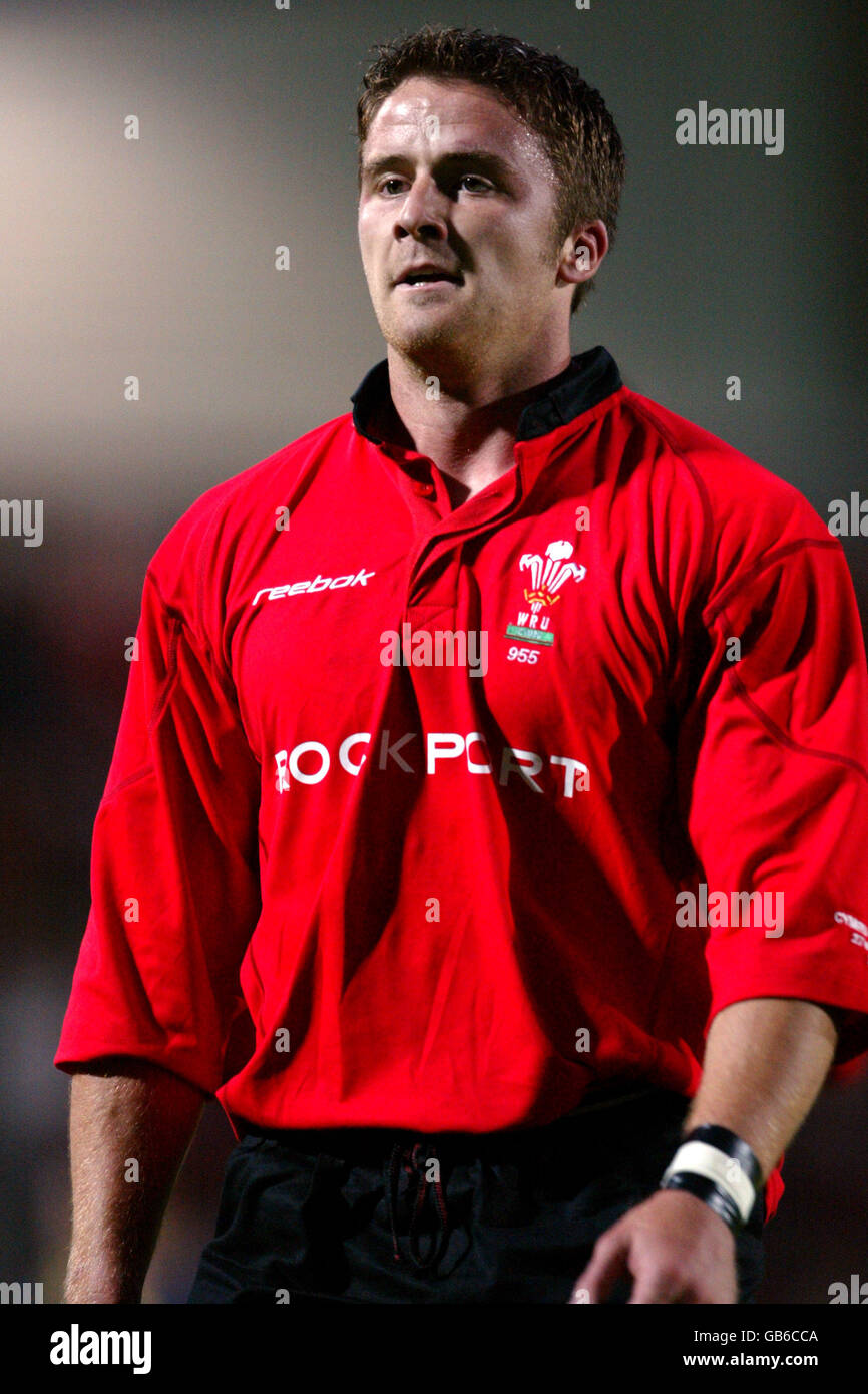 Rugby union international friendly wales v romania hi-res stock ...