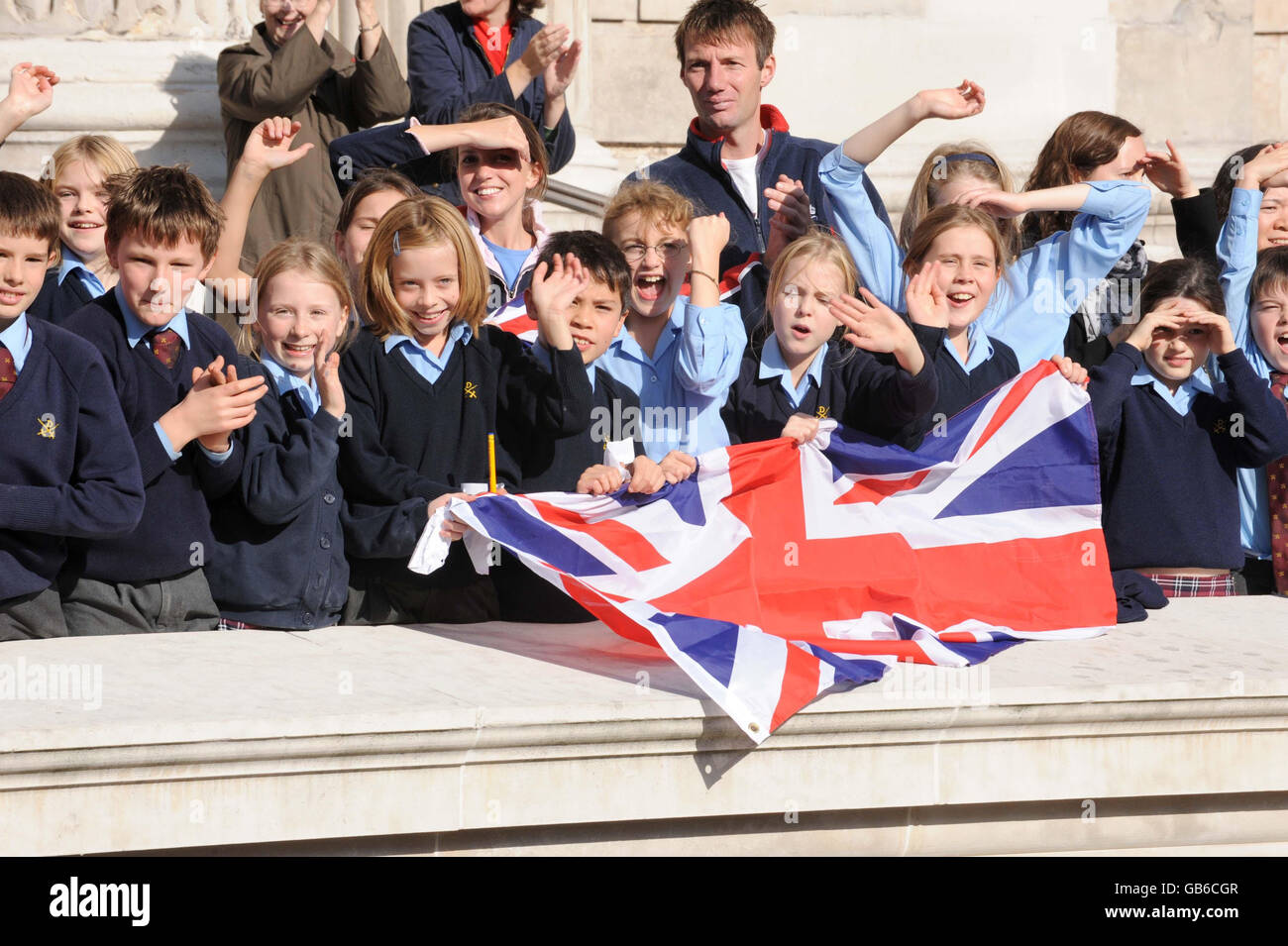 Olympics - Team GB Beijing Homecoming Parade - London Stock Photo - Alamy