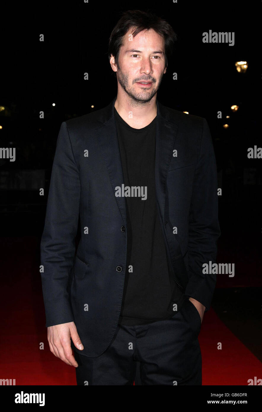 Keanu Reeves arriving for The Times BFI London Film Festival gala ...