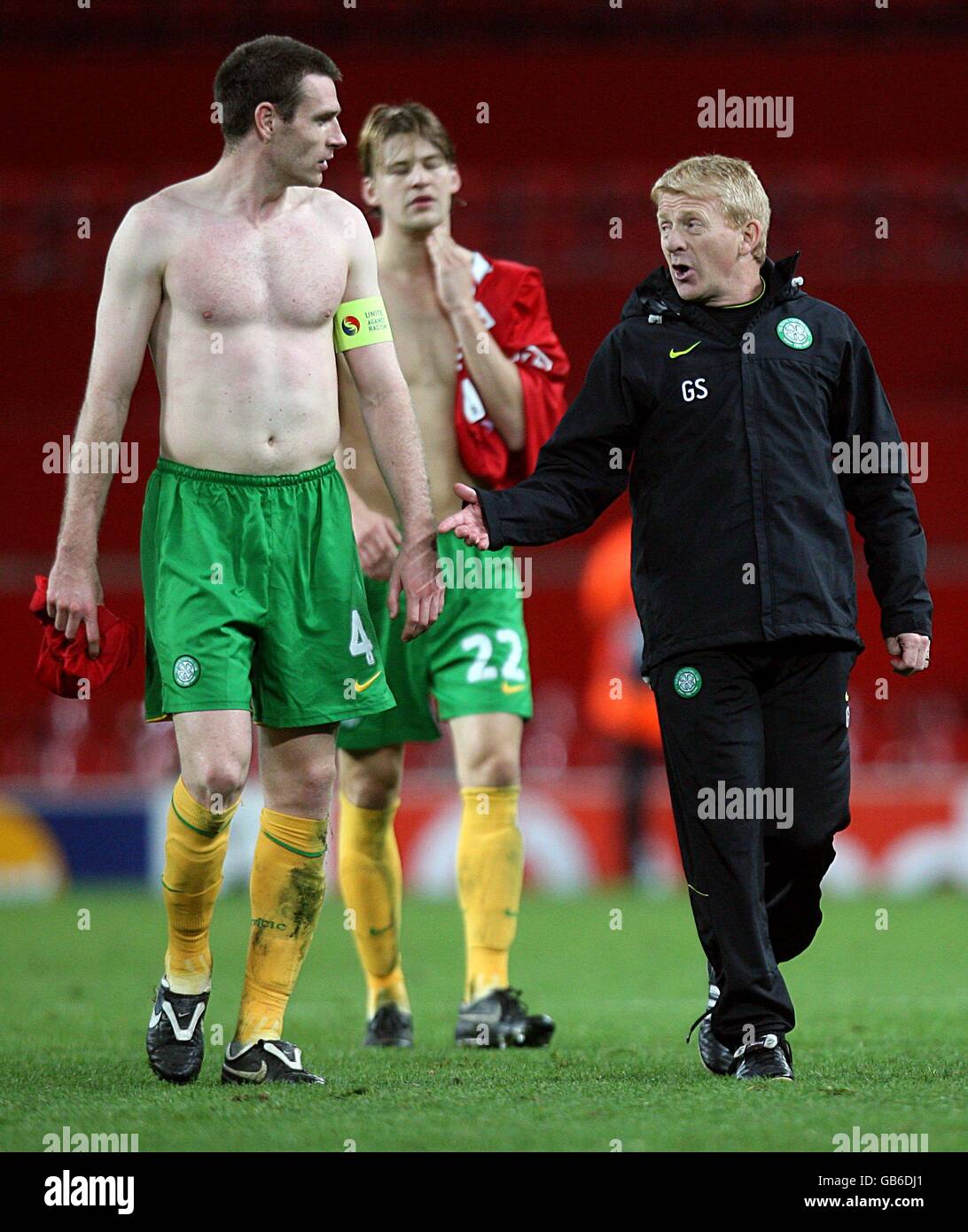 Gordon strachan manchester united hi-res stock photography and images ...