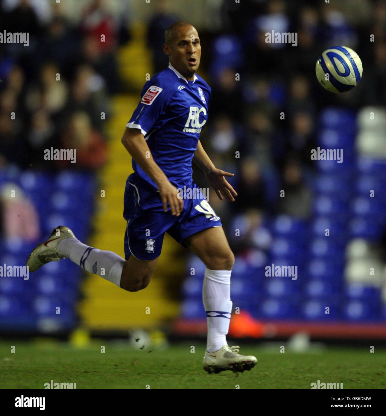 Birmingham citys nigel quashie coca cola championship match st andrews ...