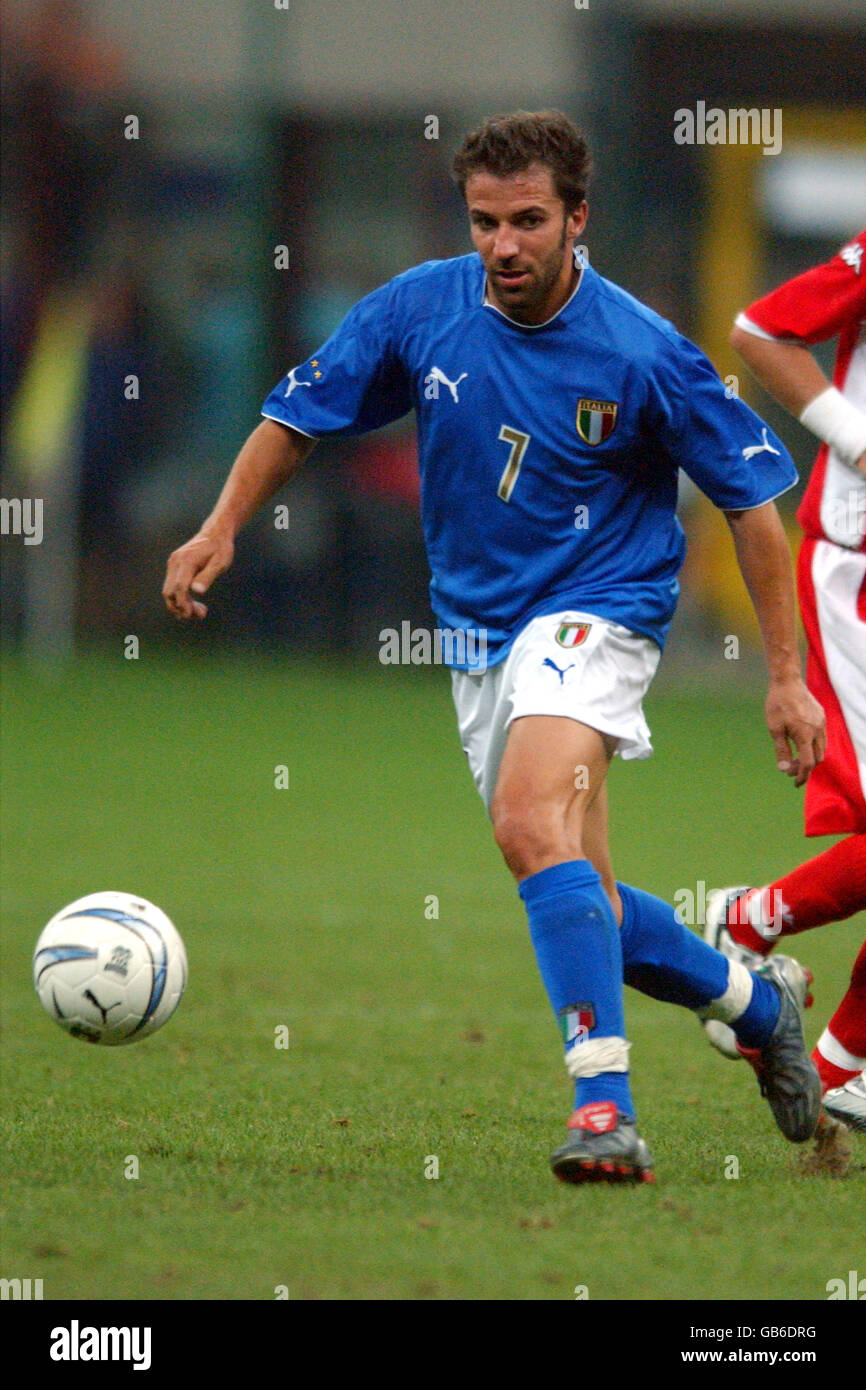 Soccer european championships 2004 qualifier group nine italy v wales ...