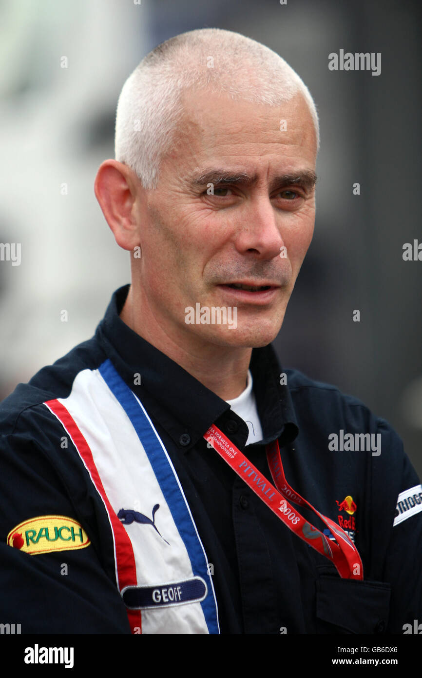 Technical director red bull racing geoff willis hi-res stock ...