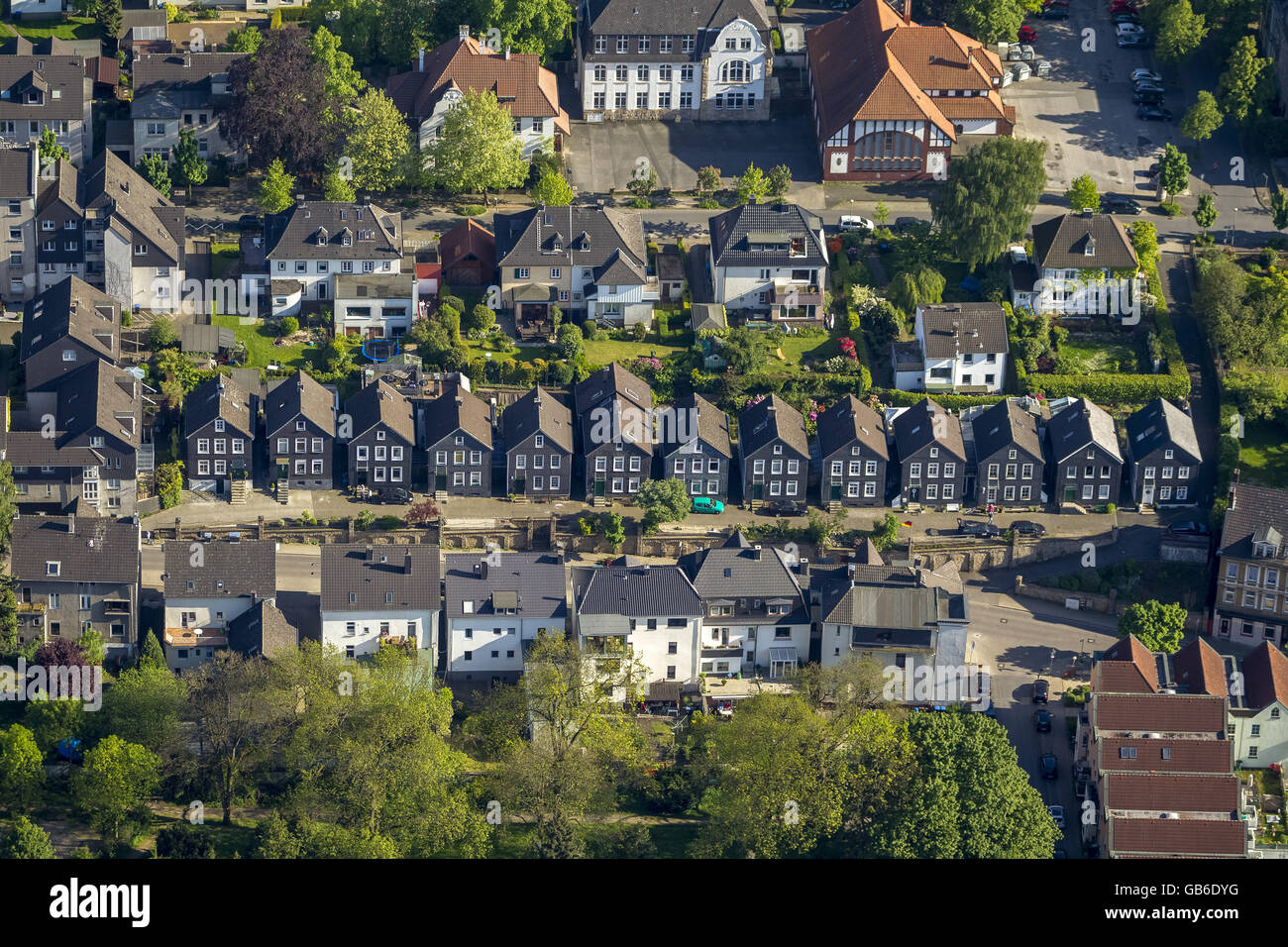 Estate of terraced houses germany hi-res stock photography and images ...