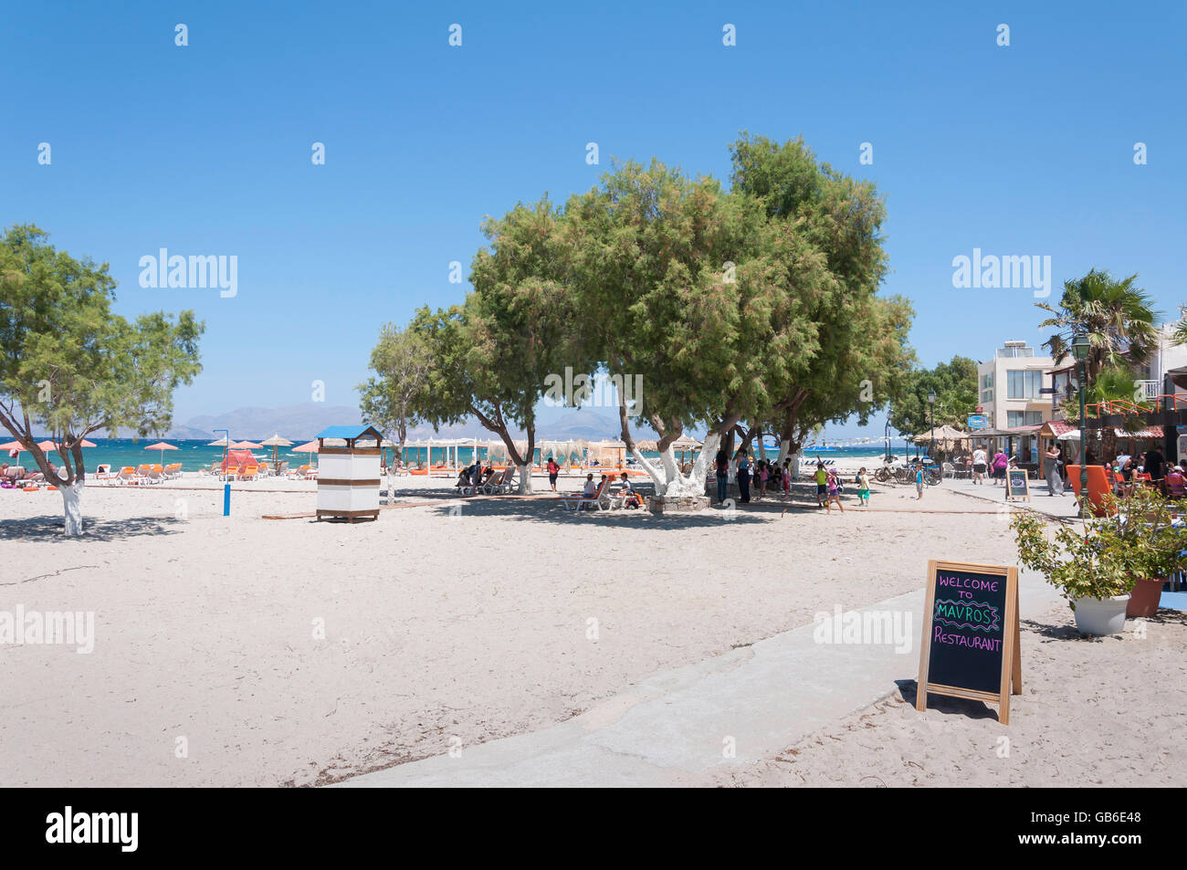 Mastihari Beach, Mastihari, Kos (Cos), The Dodecanese, South Aegean ...