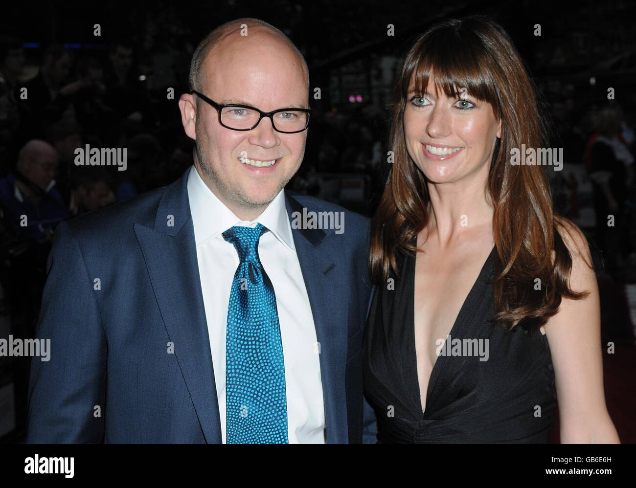 Toby Young and his wife arrive at the UK Premiere of How to Lose ...