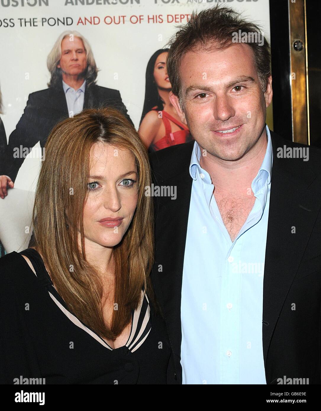 Gillian Anderson and Mark Griffiths arrive for the UK premiere of 'How ...