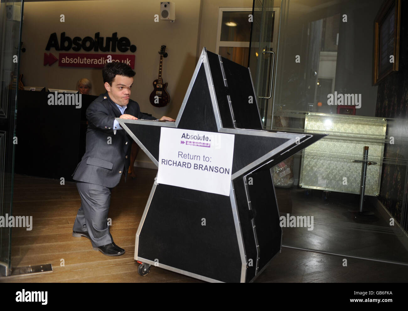 Absolute radio logo hi-res stock photography and images - Alamy