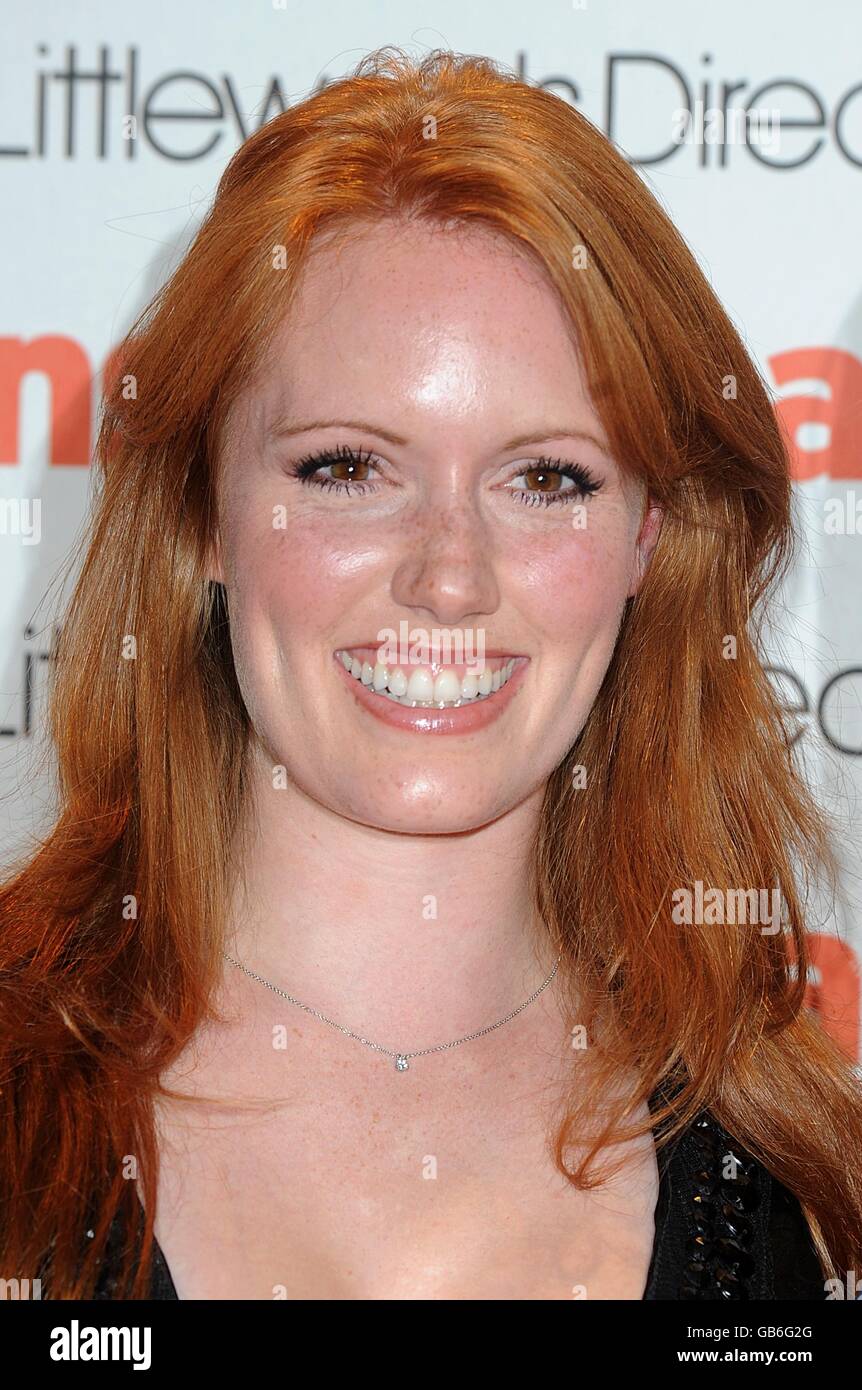 Clare Foster arrives for the 2008 Inside Soap Awards at Gilgemesh, The ...