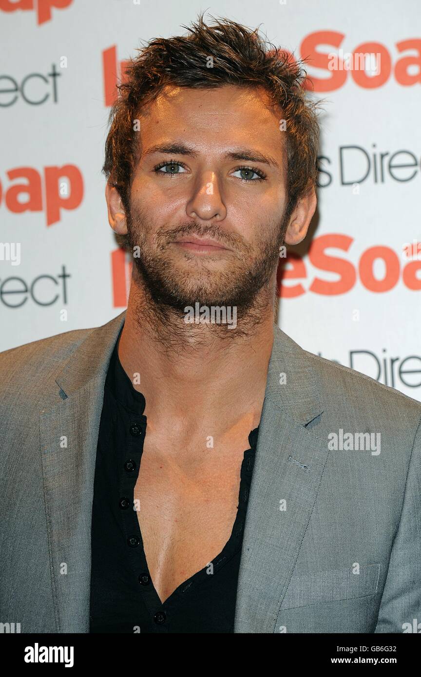 Stuart Pilkington arrives for the 2008 Inside Soap Awards at Gilgemesh ...
