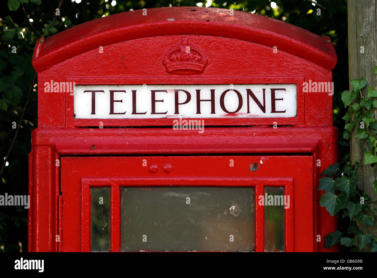 Telephone Box Feature Stock Photo - Alamy