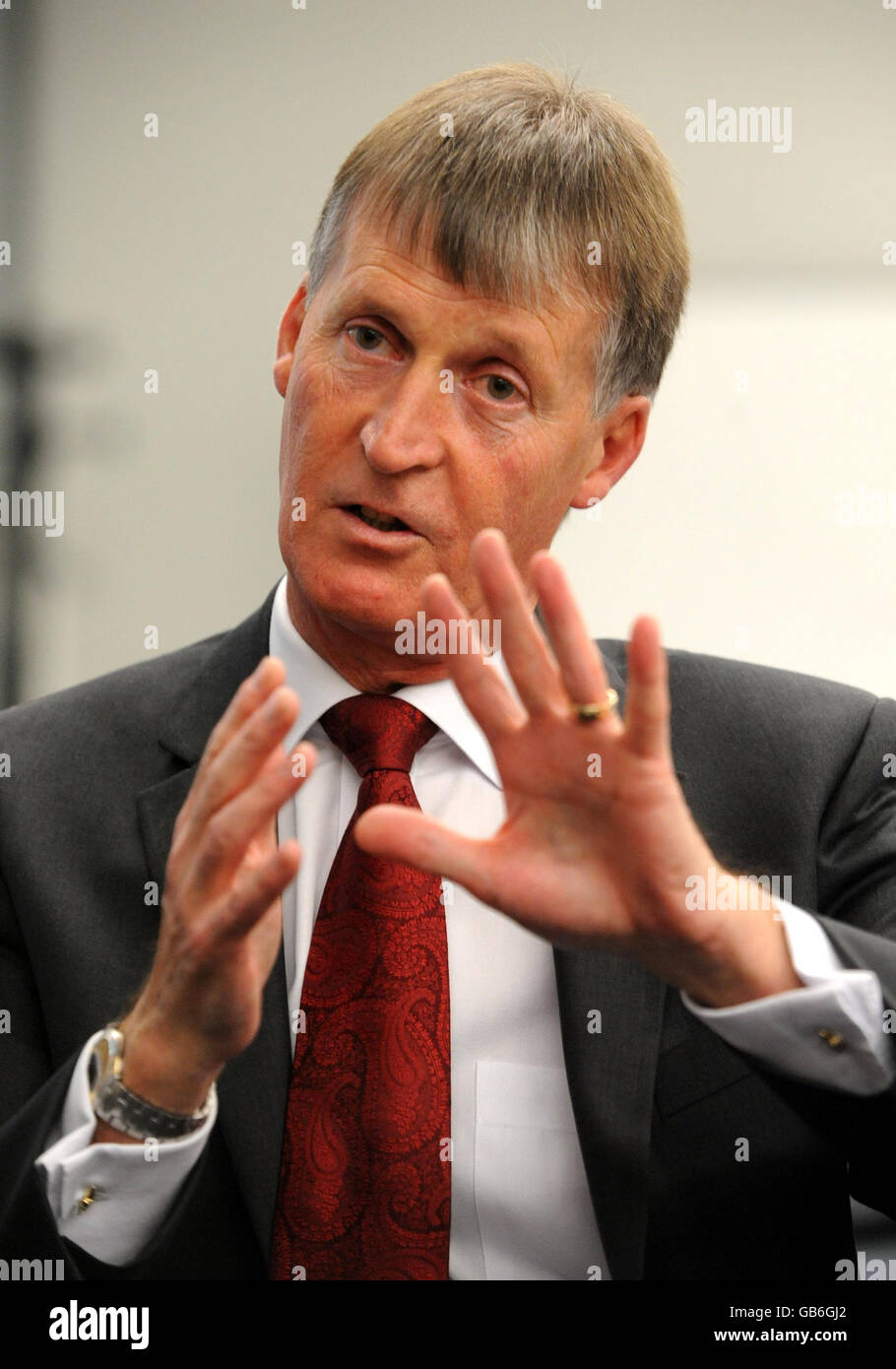 Giving details investigation into murder banker frank mcgarahan hi-res ...