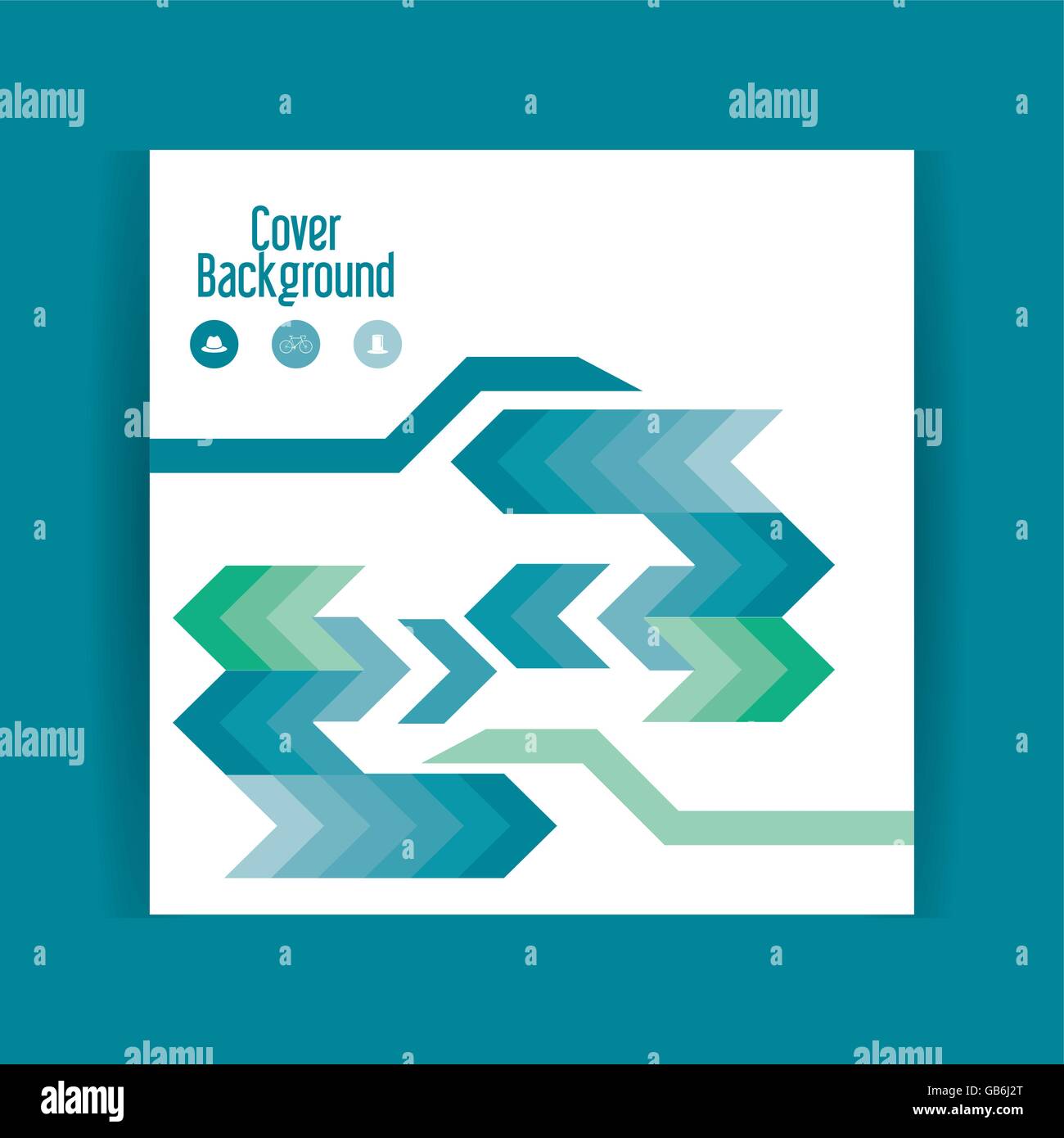 arrow icon. Cover background. Vector graphic Stock Vector Image & Art ...