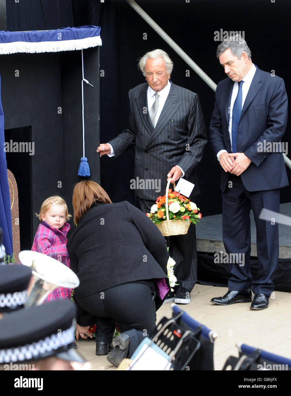 Memorial tribute to PC Jonathan Henry Stock Photo - Alamy