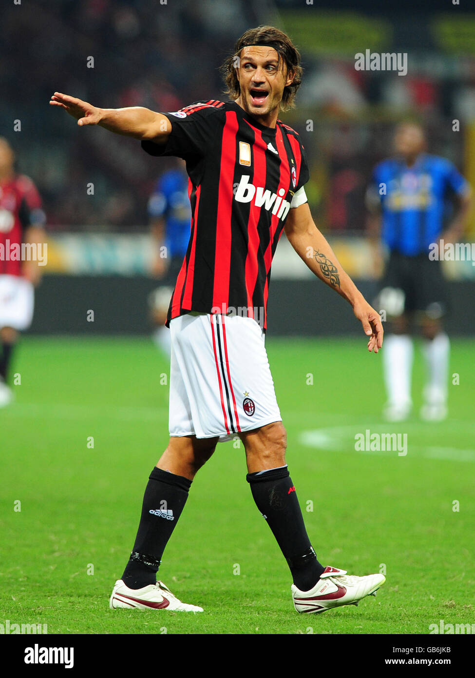 Italian paolo maldini ac milan hi-res stock photography and images - Alamy