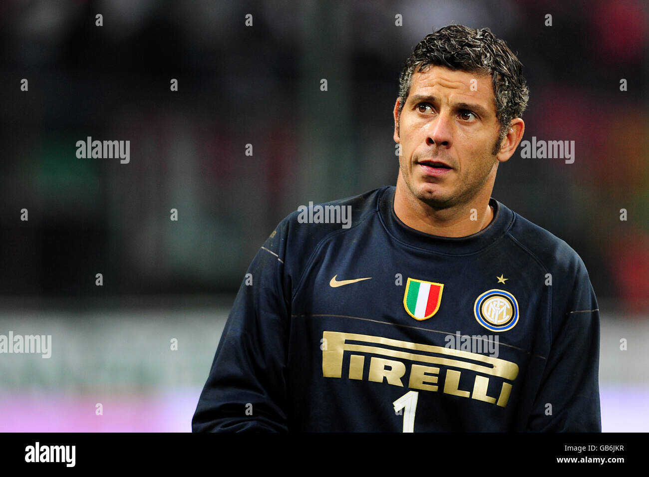 Italian soccer serie a inter milan v ac milan hi-res stock photography ...