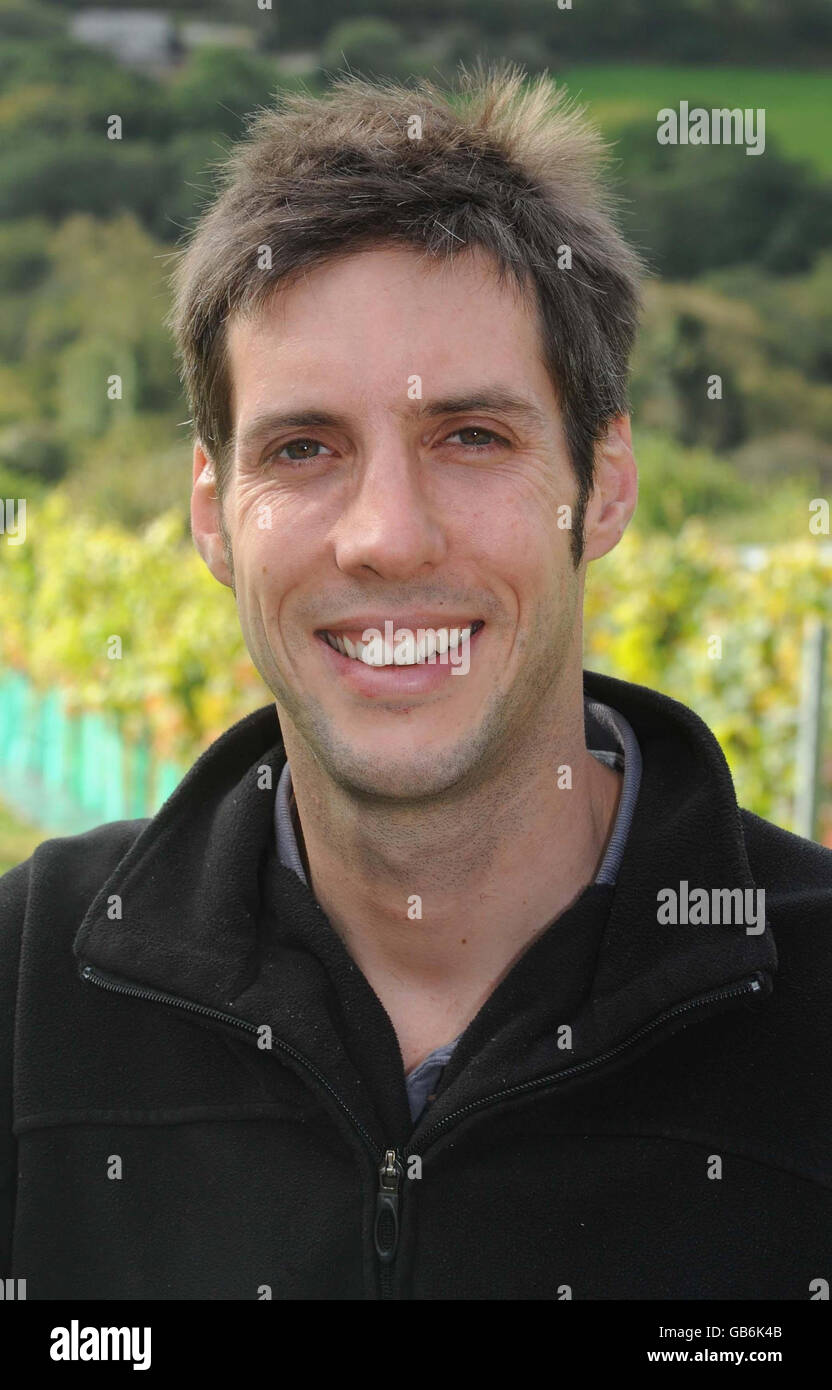 Camel Valley Vineyard Stock Photo - Alamy