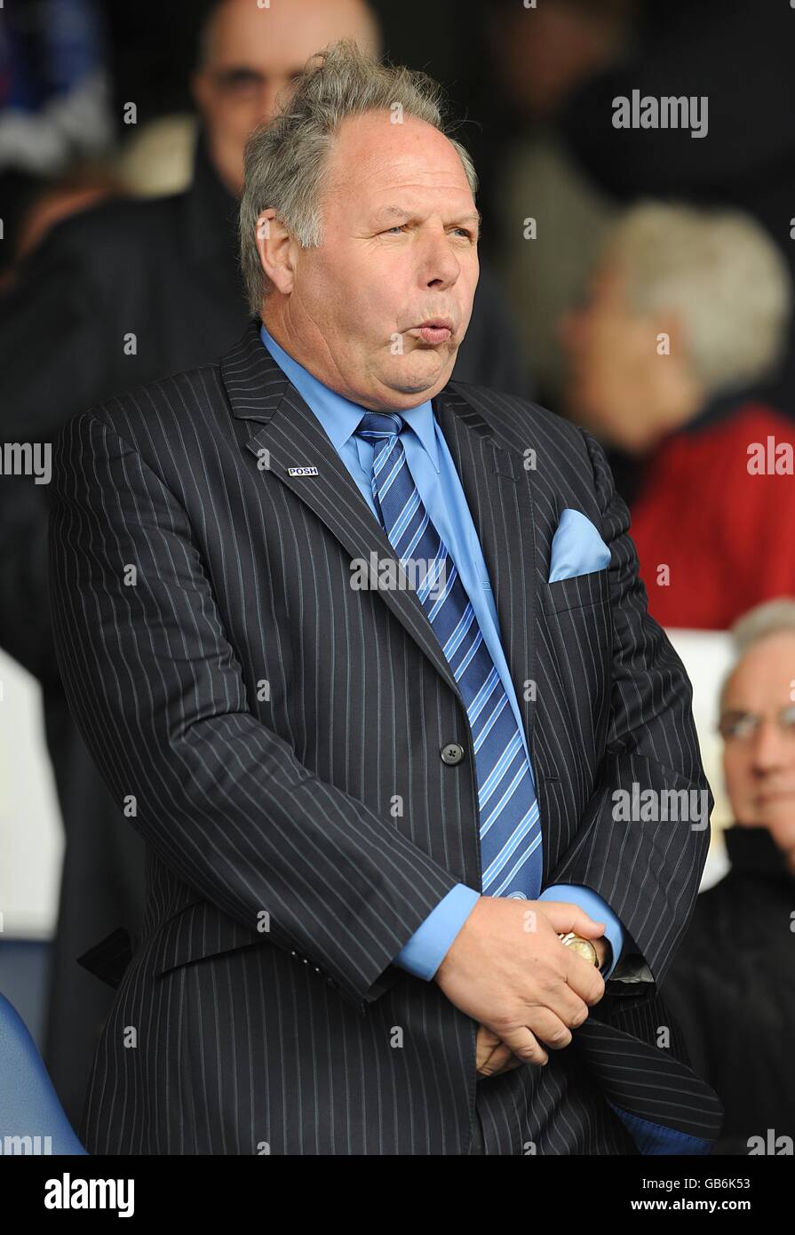 Barry Fry, Peterborough United's Director of Football Stock Photo - Alamy