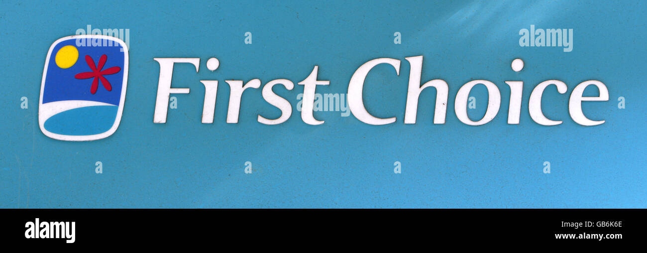 First Choice Logo High Resolution Stock Photography and Images - Alamy