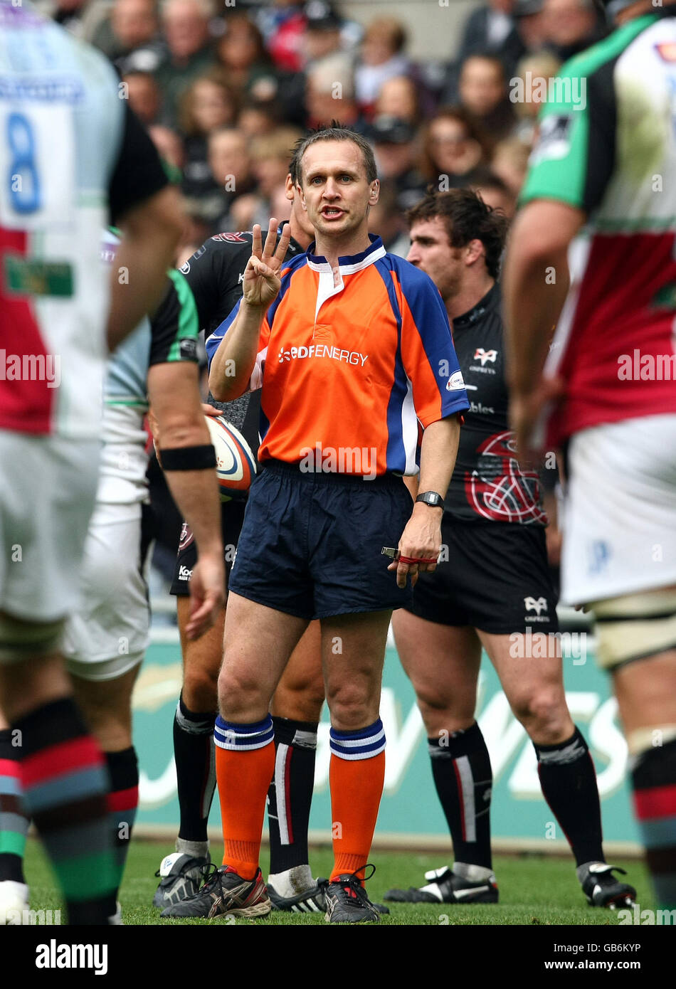 Rugby Union - EDF Energy Cup - Ospreys v Harlequins - Liberty Stadium ...