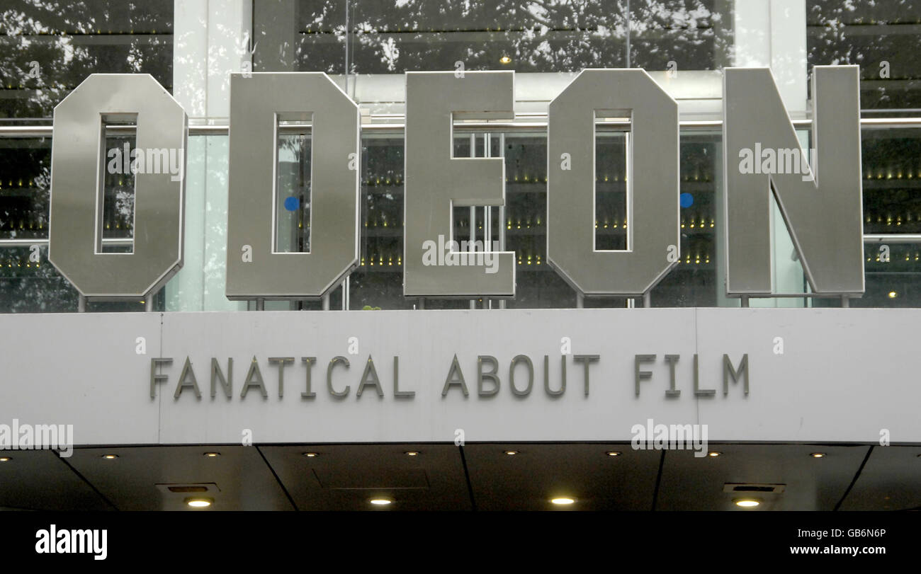 Odeon cinema odeon logo hi-res stock photography and images - Alamy