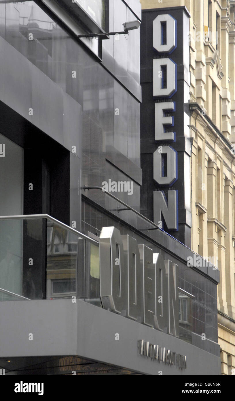 Odeon cinema odeon logo hi-res stock photography and images - Alamy