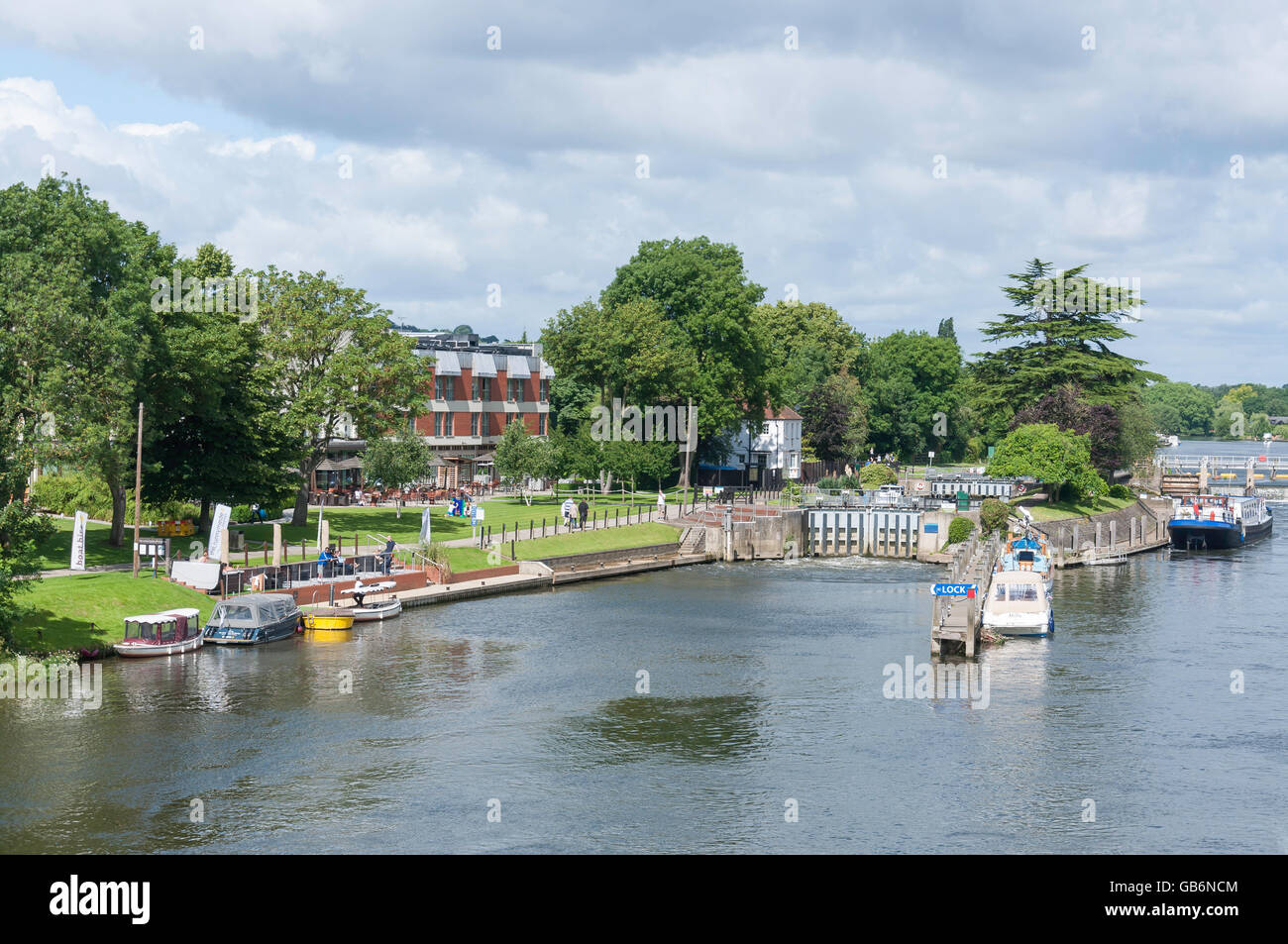 Runnymede Hotel & Spa, Runnymede, Surrey, England, United Kingdom Stock ...