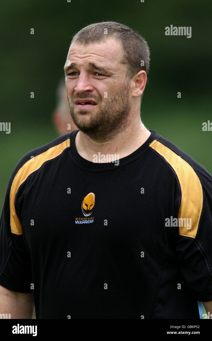 Rugby Union - Worcester Training - Sixways Stadium Stock Photo - Alamy
