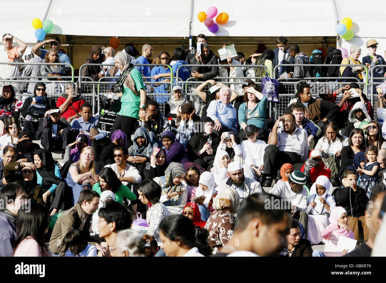 Eid ul-Fitr celebrations Stock Photo - Alamy