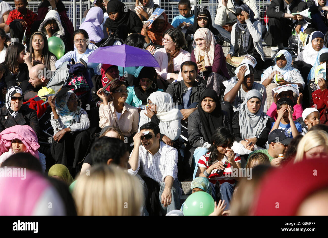 Eid ul-Fitr celebrations Stock Photo - Alamy