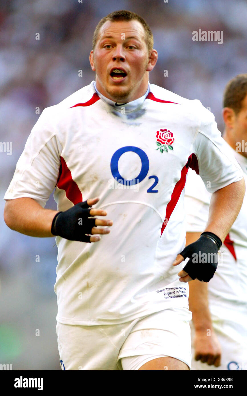 Rugby Union - International Friendly - England v France. Steve Thompson ...