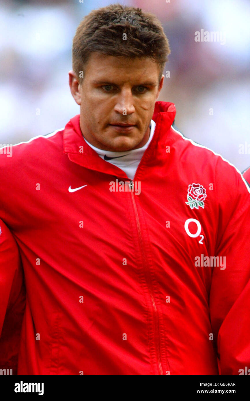 Rugby Union - International Friendly - England v France. Martin Corry ...