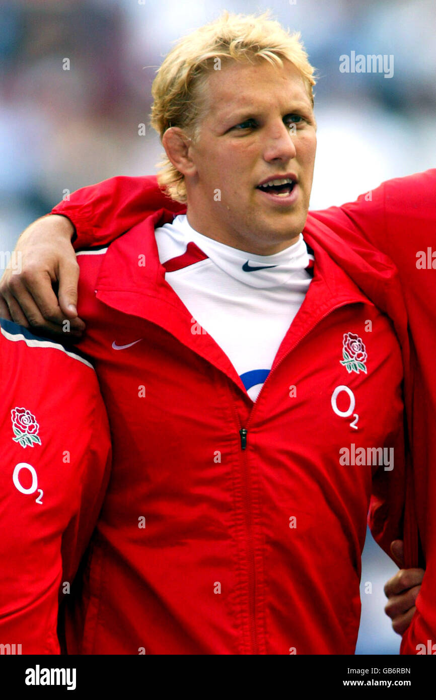 Rugby Union - International Friendly - England v France. Lewis Moody ...