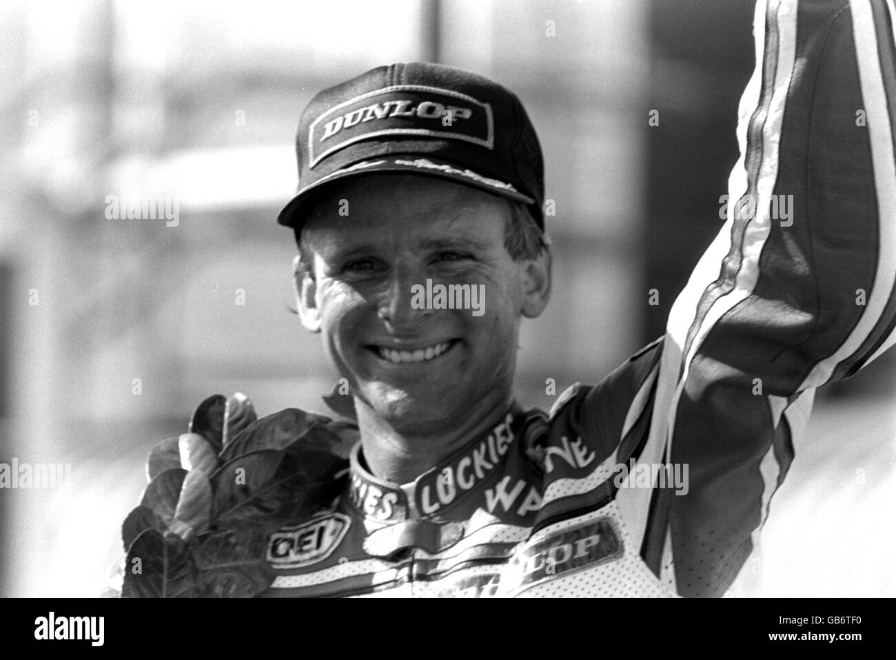 British racing motorcycle Black and White Stock Photos & Images - Alamy