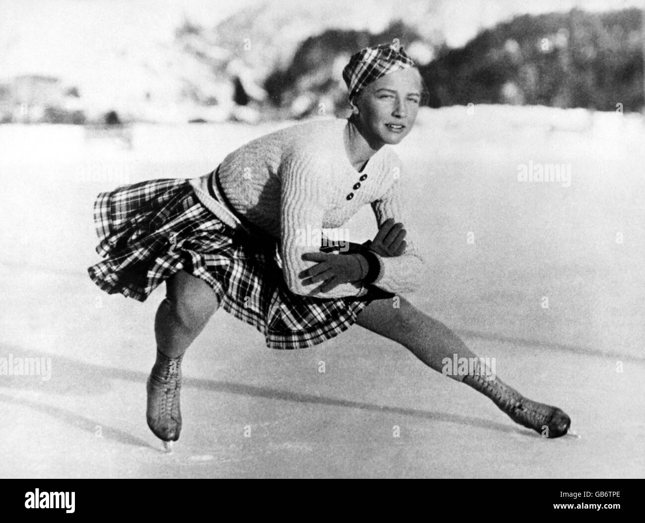 Ice Skating. Maxi Herber Stock Photo - Alamy